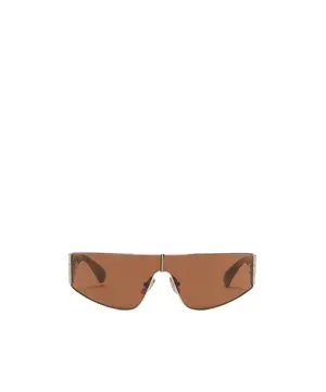 Max Mara Mask-style Sunglasses - Brown