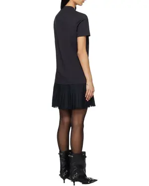 Balenciaga Layered Destroyed T-shirt Dress