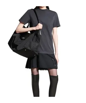 Balenciaga Layered Destroyed T-shirt Dress
