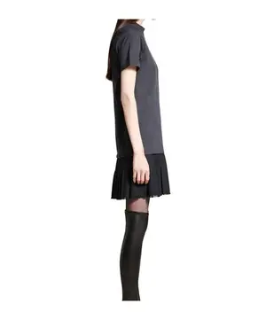 Balenciaga Layered Destroyed T-shirt Dress