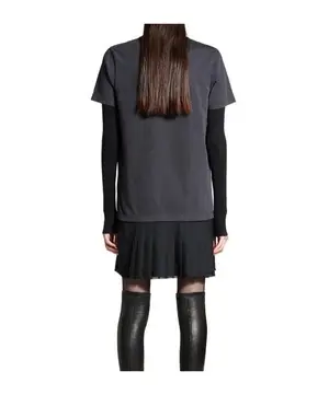 Balenciaga Layered Destroyed T-shirt Dress