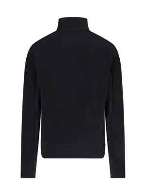 Moncler High Neck Fleece Sweatshirt