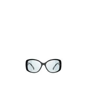 Chanel Logo Sunglasses - Black