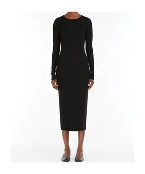 Max Mara Viscose Knit Sheath Dress