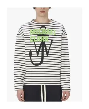 J.W.ANDERSON Jw Anderson Logo Printed Crewneck Sweatshirt
