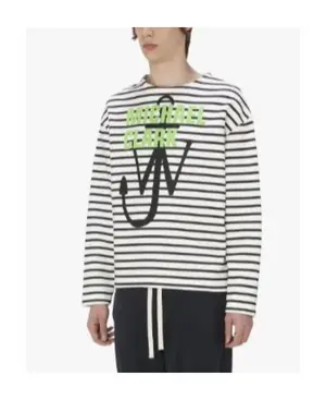 J.W.ANDERSON Jw Anderson Logo Printed Crewneck Sweatshirt