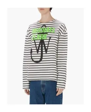 J.W.ANDERSON Jw Anderson Logo Printed Crewneck Sweatshirt