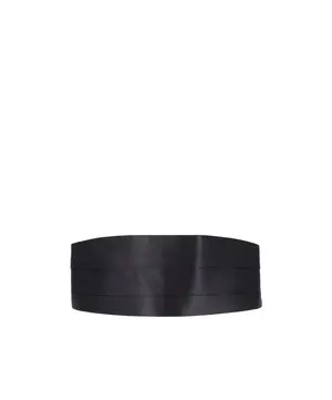 TOM FORD Buckled Satin Cummerbund - Black