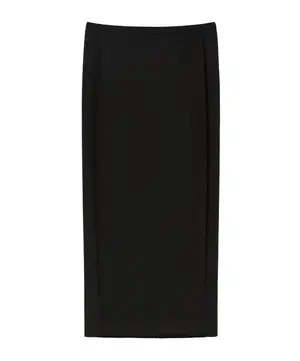 Max Mara Jersey Midi Skirt - Black