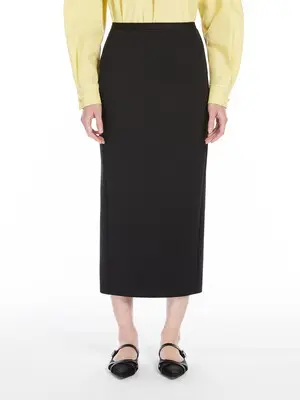 Max Mara Jersey Midi Skirt