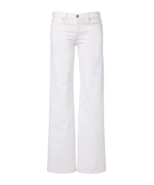 FRAME The Gray Wide-leg Jeans