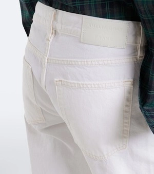 FRAME The Gray Wide-leg Jeans