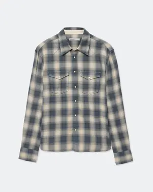 ALLSAINTS Brook Regular-fit Western Shirt - Check