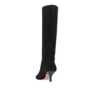Paris Texas Rose' Suede Leather Boots