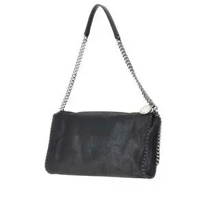Stella McCartney Falabella Flap' Shoulder Bag - Black