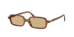 Miu Miu Sunglass Mu 11zsf - Yellow