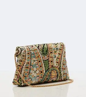 Dries Van Noten Medium Jacquard Clutch