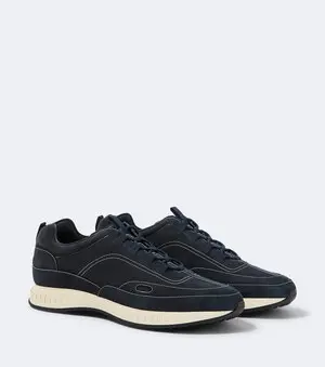 John Lobb Leather Slip-on Sneakers