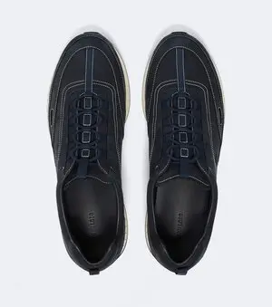John Lobb Leather Slip-on Sneakers