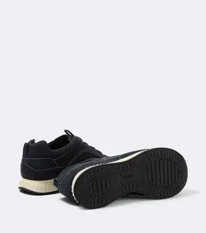 John Lobb Leather Slip-on Sneakers