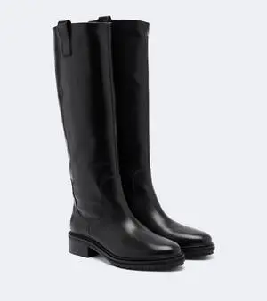 AeydĒ Henry Leather Knee-high Boots