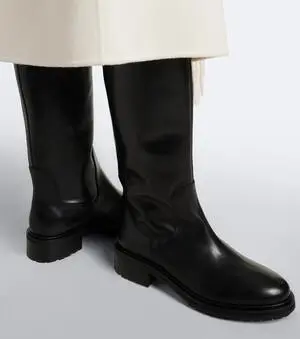 AeydĒ Henry Leather Knee-high Boots