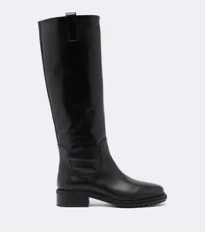 AeydĒ Henry Leather Knee-high Boots