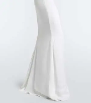 Givenchy Open-back Draped Gown