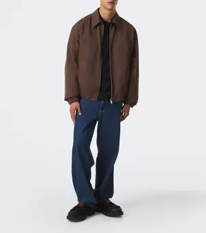 Prada Suede Boat Shoes