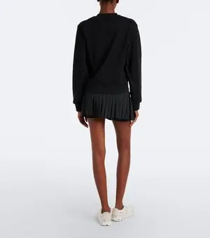 Adidas By Stella McCartney Logo Cotton Jersey Sweatshirt