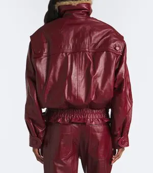 Isabel Marant Étoile Valina Leather Jacket