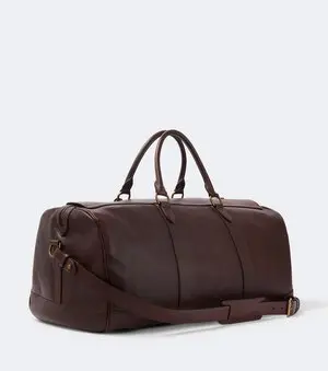 Polo Ralph Lauren Heritage Lock Large Leather Duffel Bag