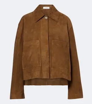 JOSEPH Aitna Suede Jacket Beige