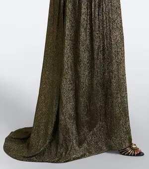 Valentino Garavani Embellished Silk-blend Gown