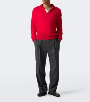 Auralee Wool Straight Pants