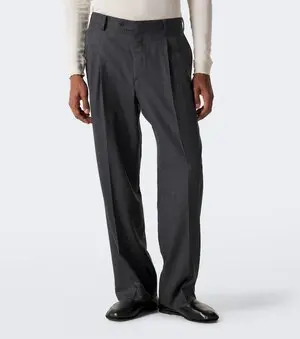 Auralee Wool Straight Pants