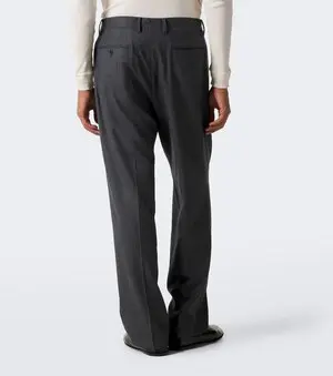 Auralee Wool Straight Pants