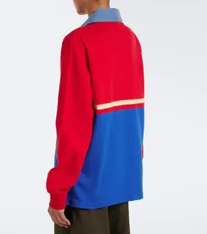 JW Anderson Cotton Jersey Polo Shirt - Multicoloured