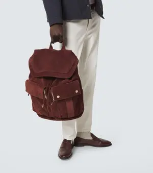 Brunello Cucinelli Suede Backpack