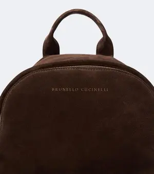 Brunello Cucinelli Suede Backpack
