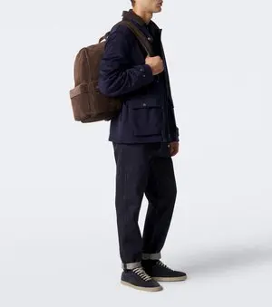 Brunello Cucinelli Suede Backpack