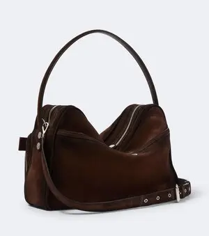 Acne Studios Camero Suede Shoulder Bag