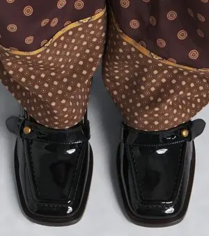 Zimmermann Astor Leather Loafer Pumps