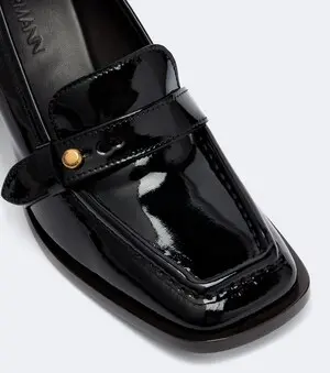 Zimmermann Astor Leather Loafer Pumps