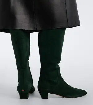 AeydĒ Yana Suede Knee-high Boots