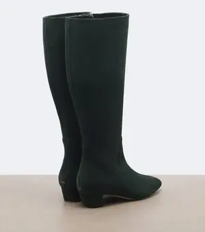 AeydĒ Yana Suede Knee-high Boots