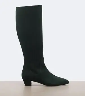 AeydĒ Yana Suede Knee-high Boots
