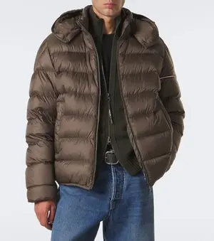 Moncler Ravenlock Hooded Down Jacket