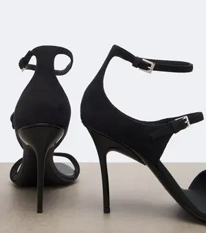 Alaïa Drop Suede Sandals