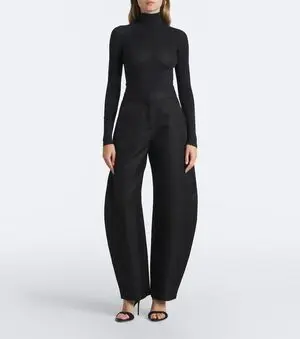 Alaïa Drop Suede Sandals